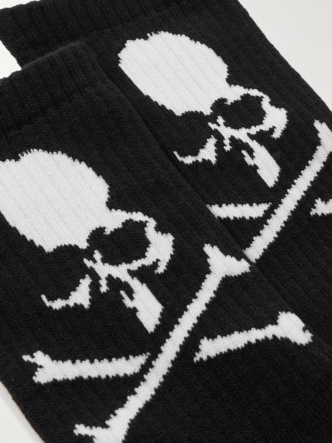 Mastermind World - Logo-Jacquard Cotton-Blend Socks - Black MASTERMIND ... Mastermind World - Logo-Jacquard Cotton-Blend Socks - Black MASTERMIND ...