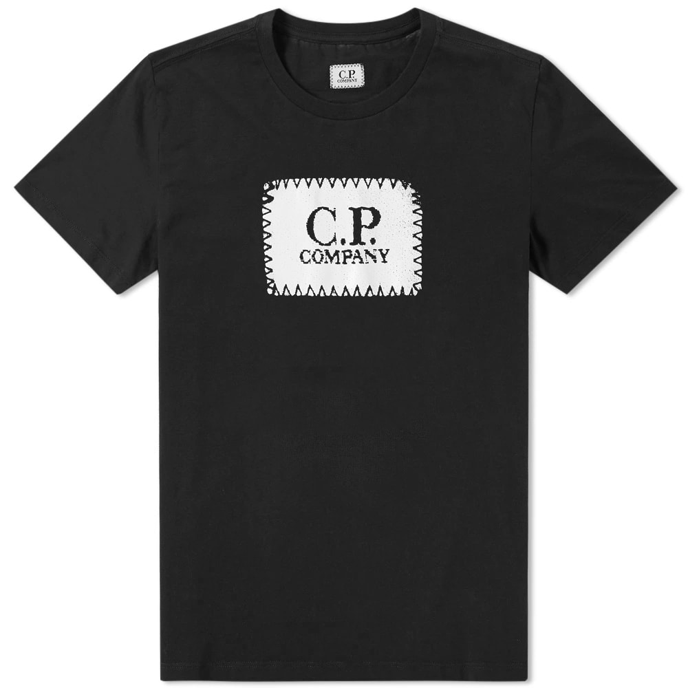 C.P. Company Jersey Block Logo Tee C.P. Company