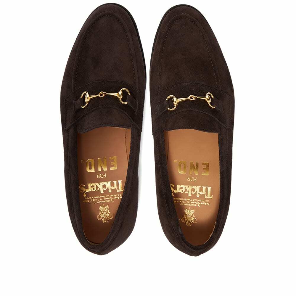 Tricker's Men's Trickers Leon Horsebit Loafer in Coffee Castorino Suede ...