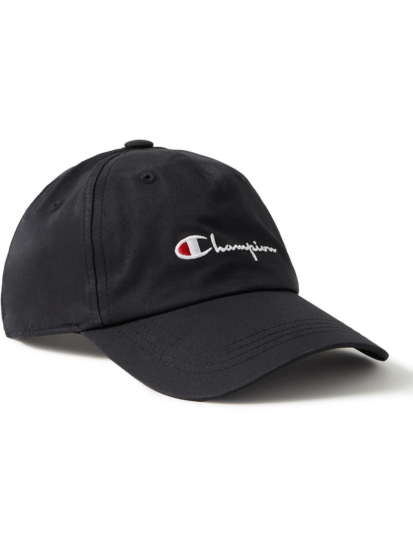 CHAMPION - Logo-Embroidered Cotton-Blend Twill Baseball Cap Champion