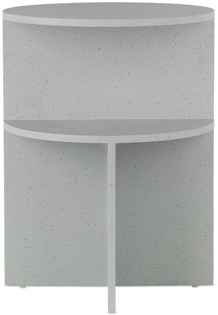 Muuto Gray Halves Side Table Muuto