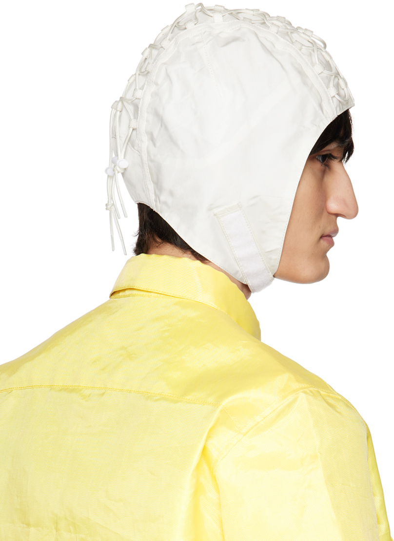 Kanghyuk Off-White Airbag Structured Hat Kanghyuk