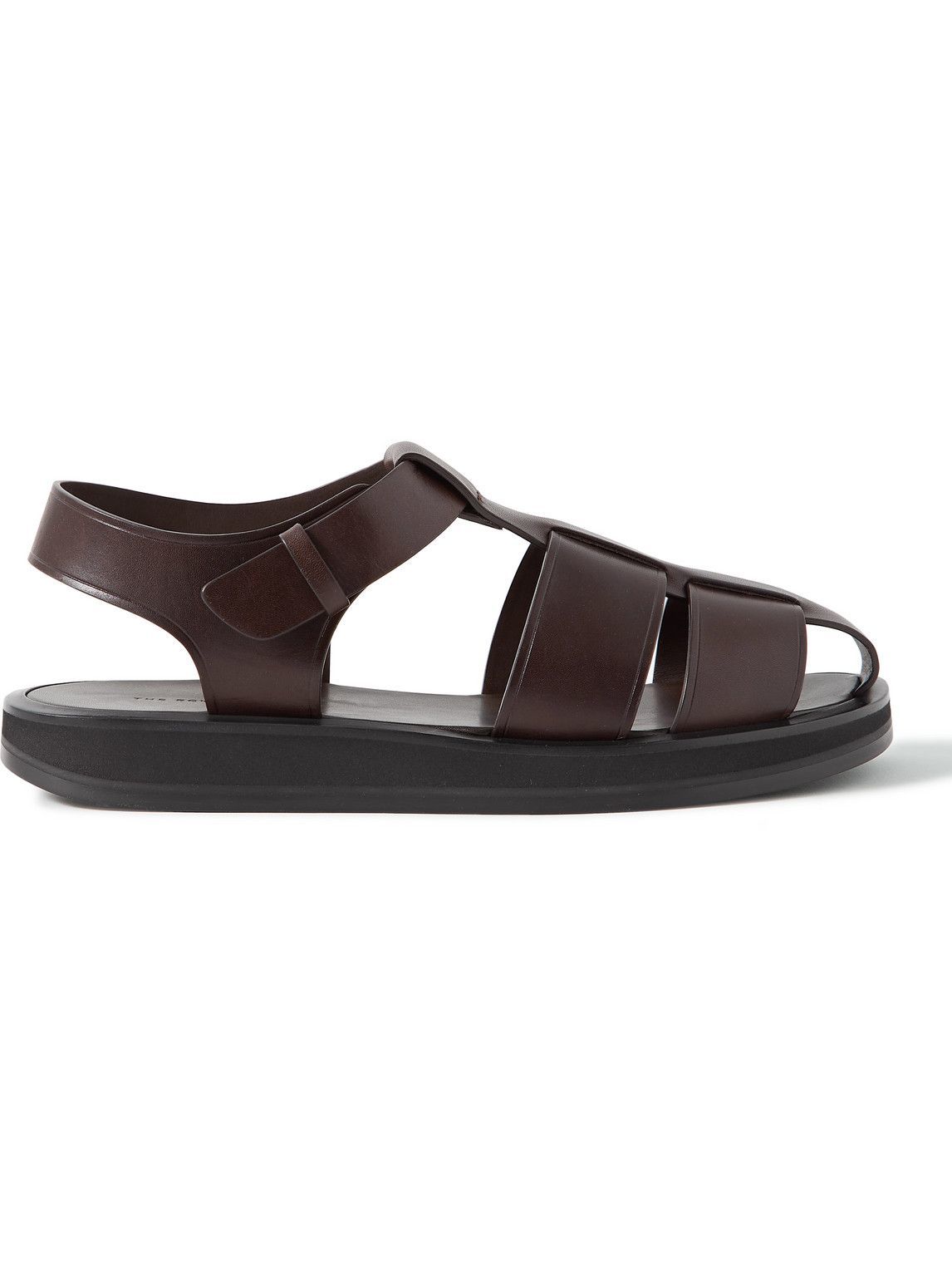 The Row - Leather Sandals - Brown The Row