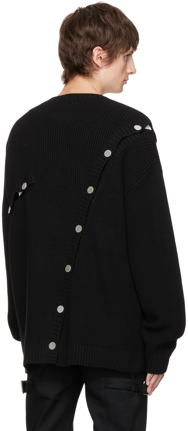 Yuki Hashimoto Black Constructor Cardigan Yuki Hashimoto