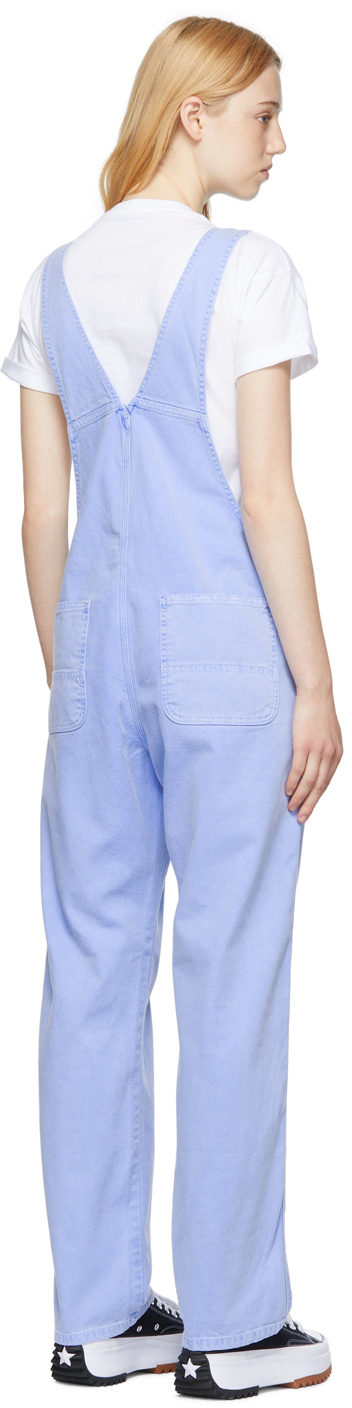 Carhartt Work In Progress Blue Cotton Overalls Carhartt WIP