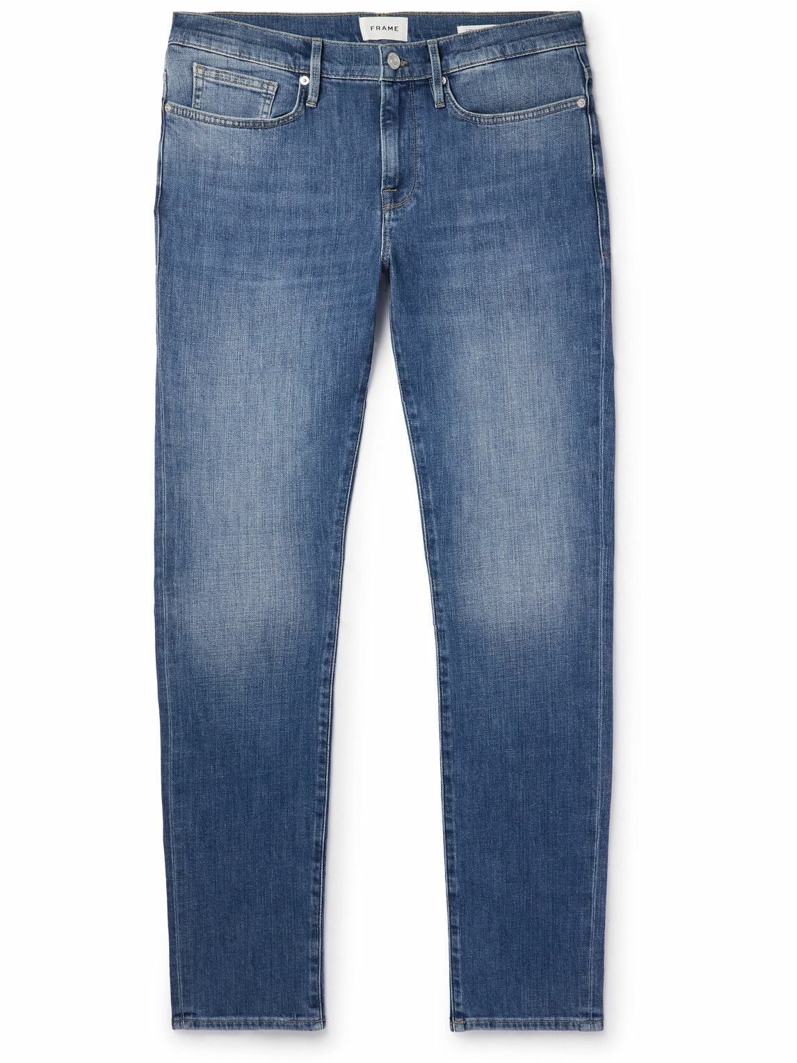 FRAME - L'Homme Skinny-Fit Jeans - Blue Frame Denim