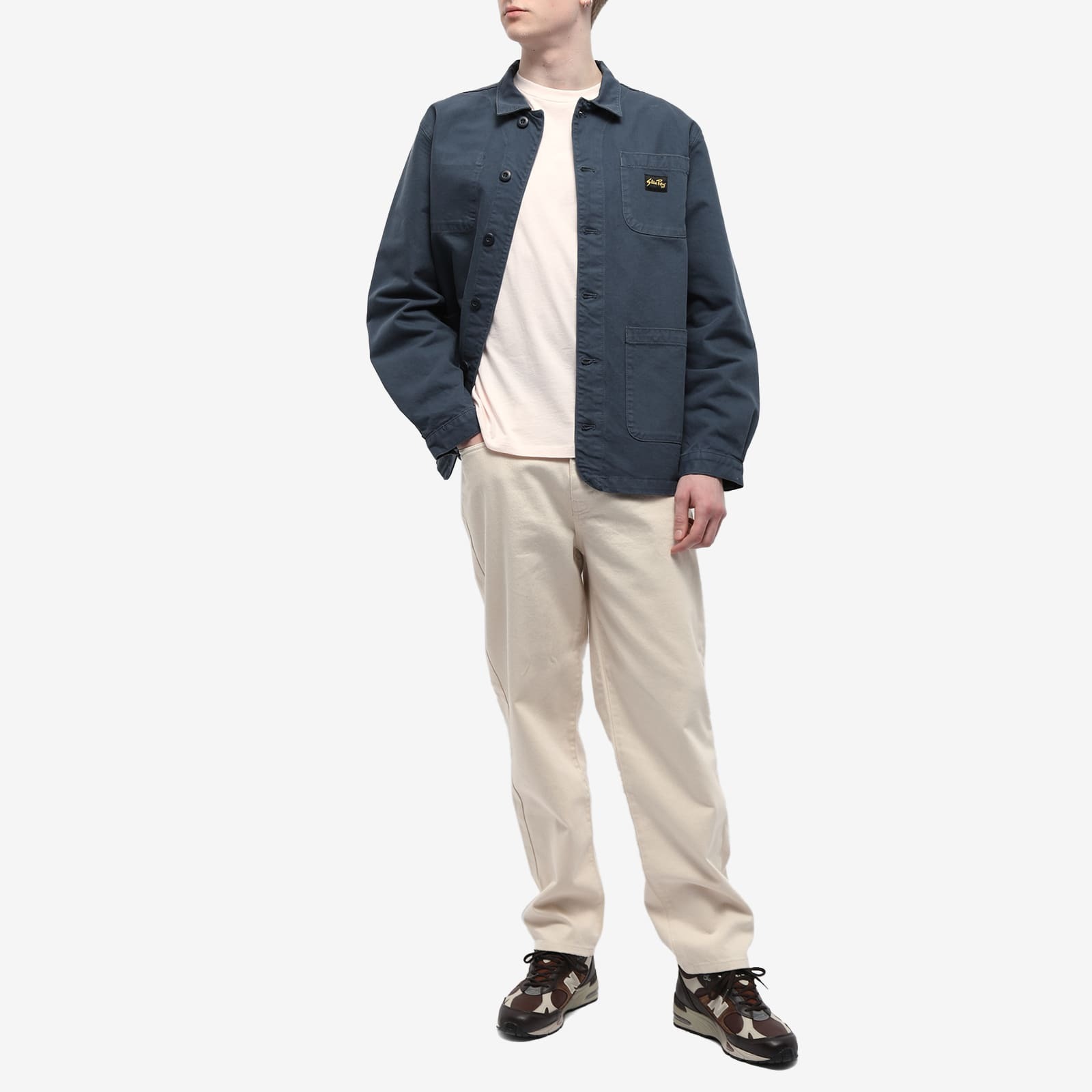 Stan Ray Men's Painters Jacket in Navy Stan Ray