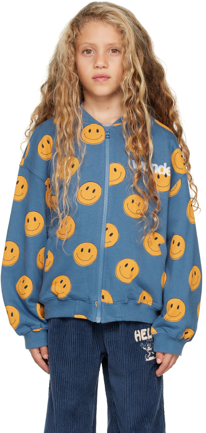 Jellymallow Kids Blue Smile Wonder Jacket Jellymallow