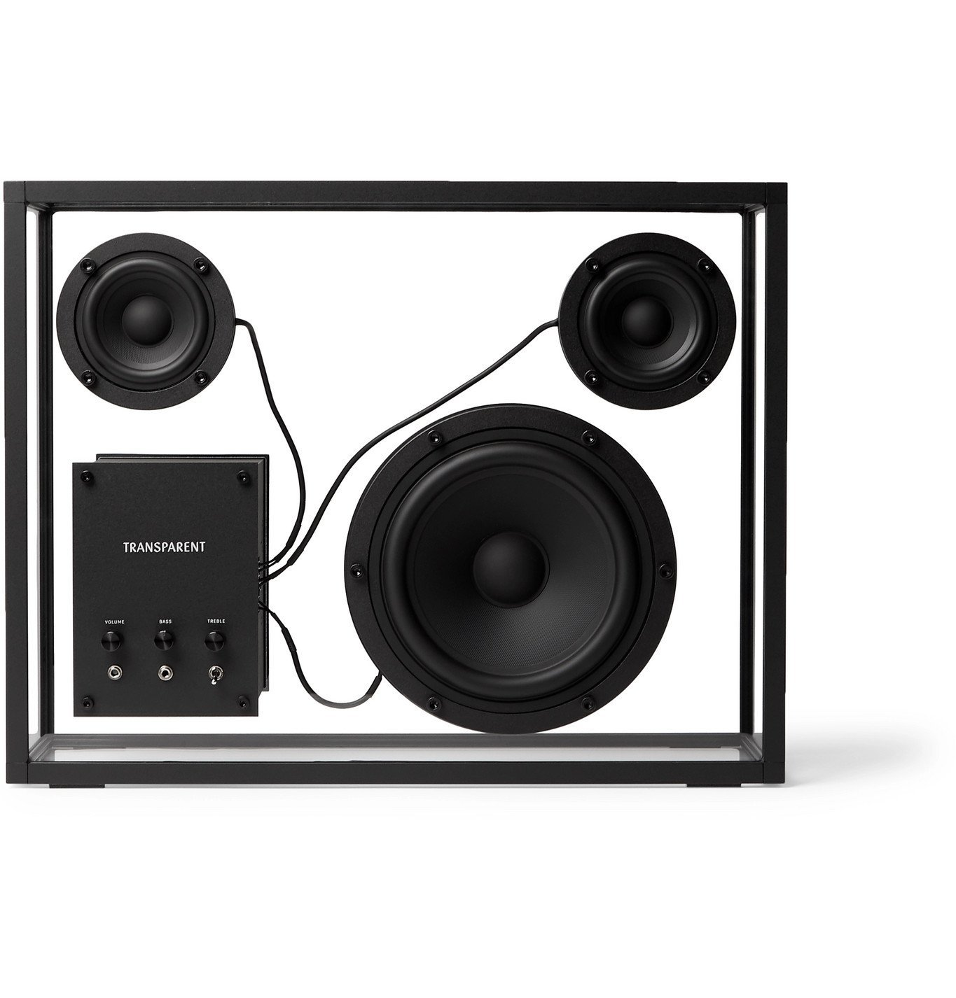 TRANSPARENT SPEAKER - Transparent Speaker - Black TRANSPARENT SPEAKER
