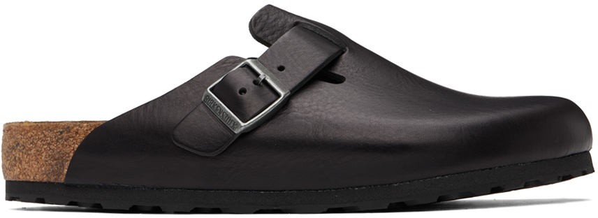 Birkenstock Black Boston Grip Clogs Birkenstock