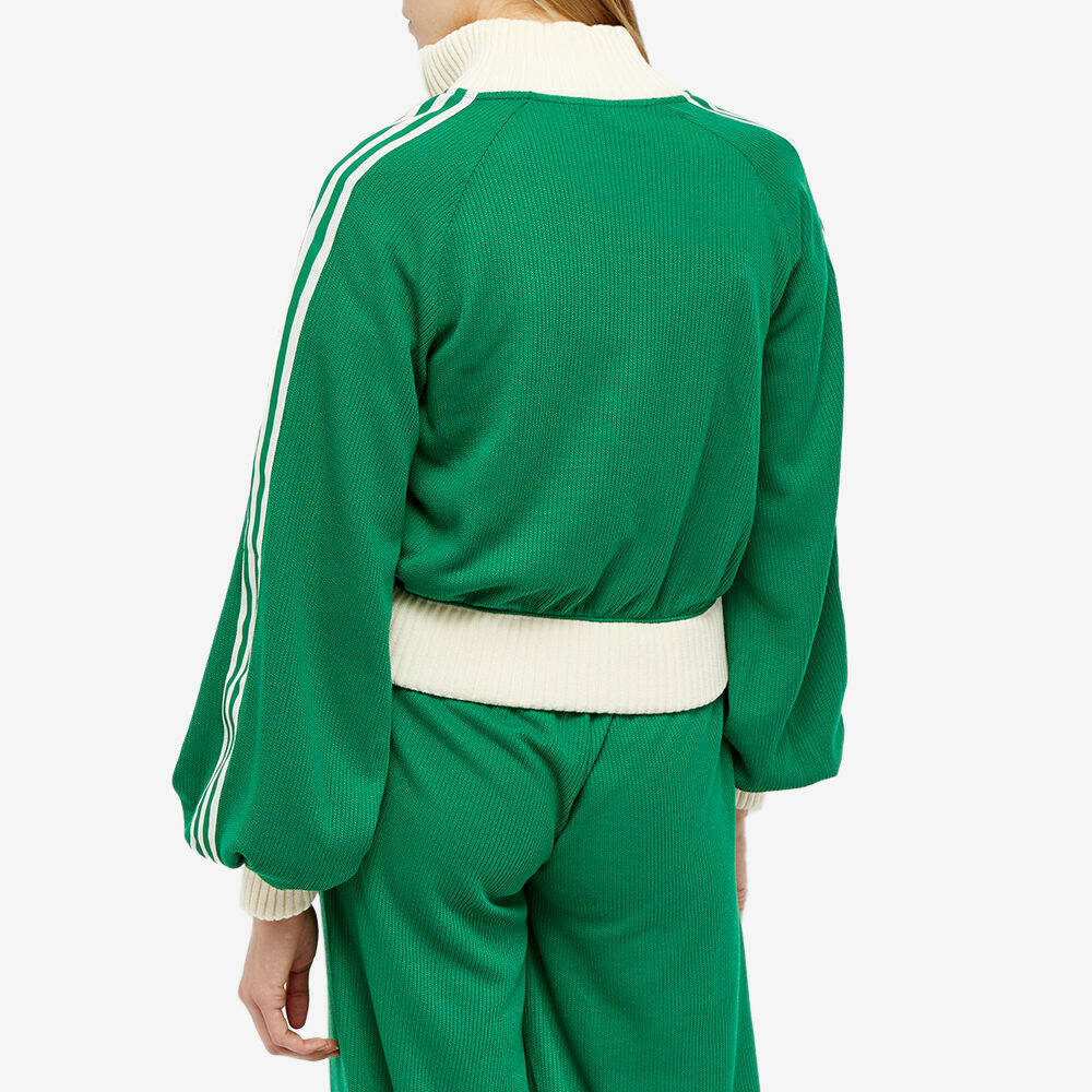 Adidas Women's Adicolor 70s Blouson Track Top in Green adidas