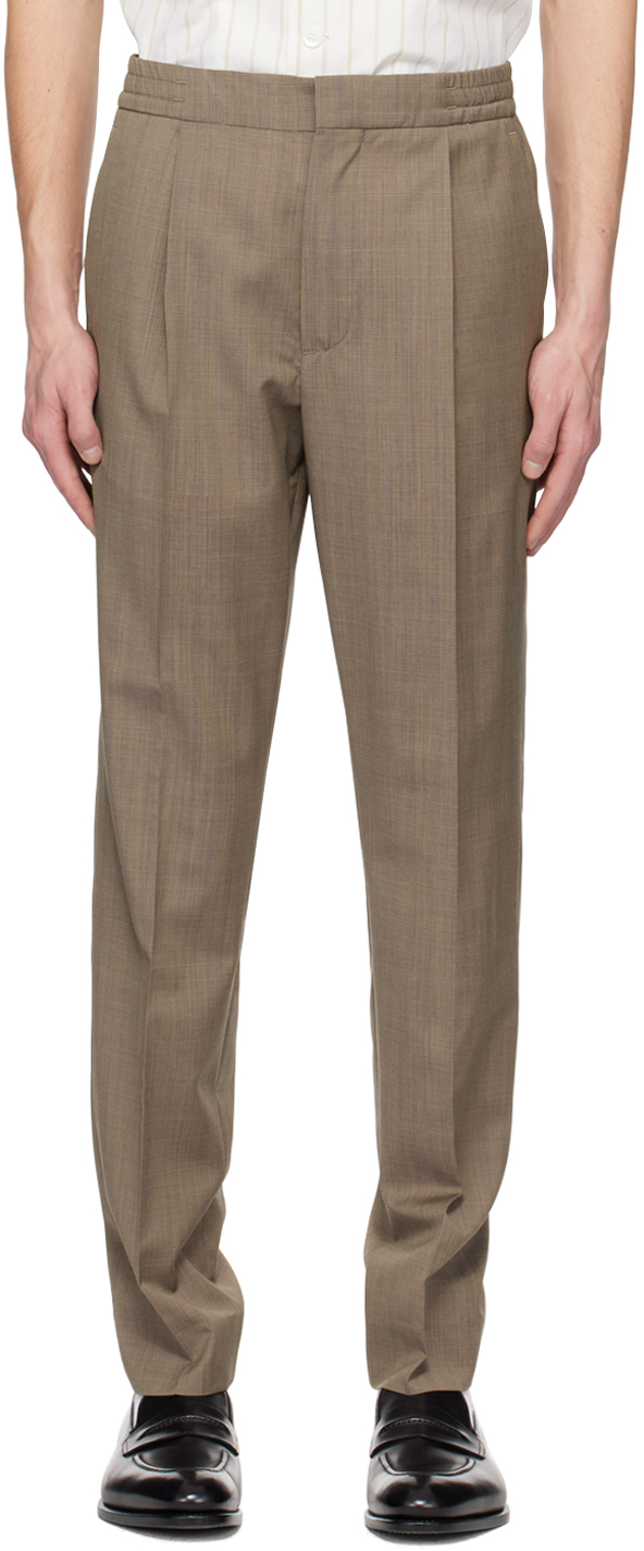 Barena Brown Carer Triola Trousers Barena