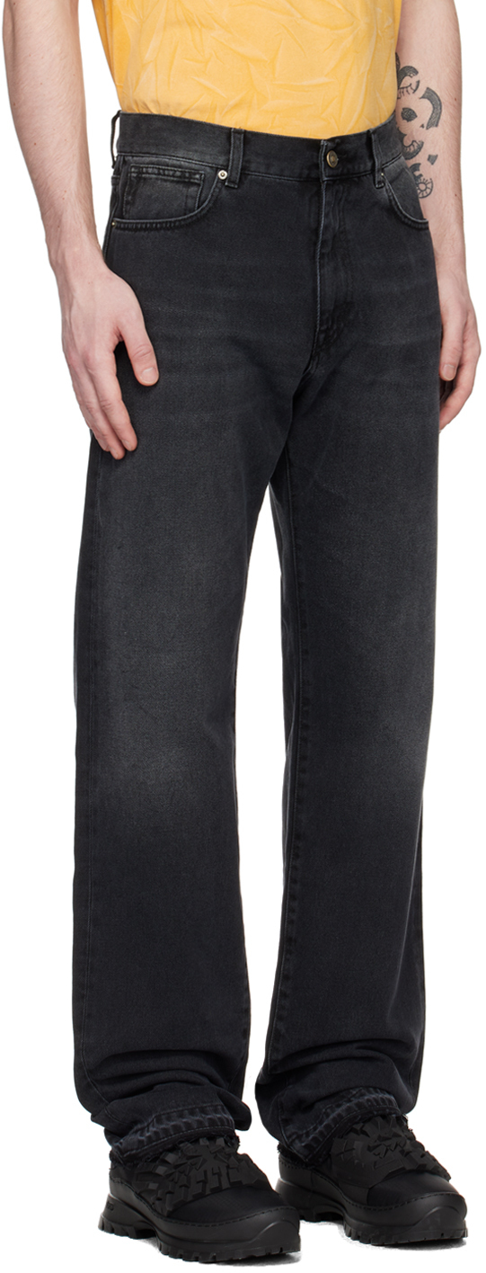 424 Black Baggy Jeans 424