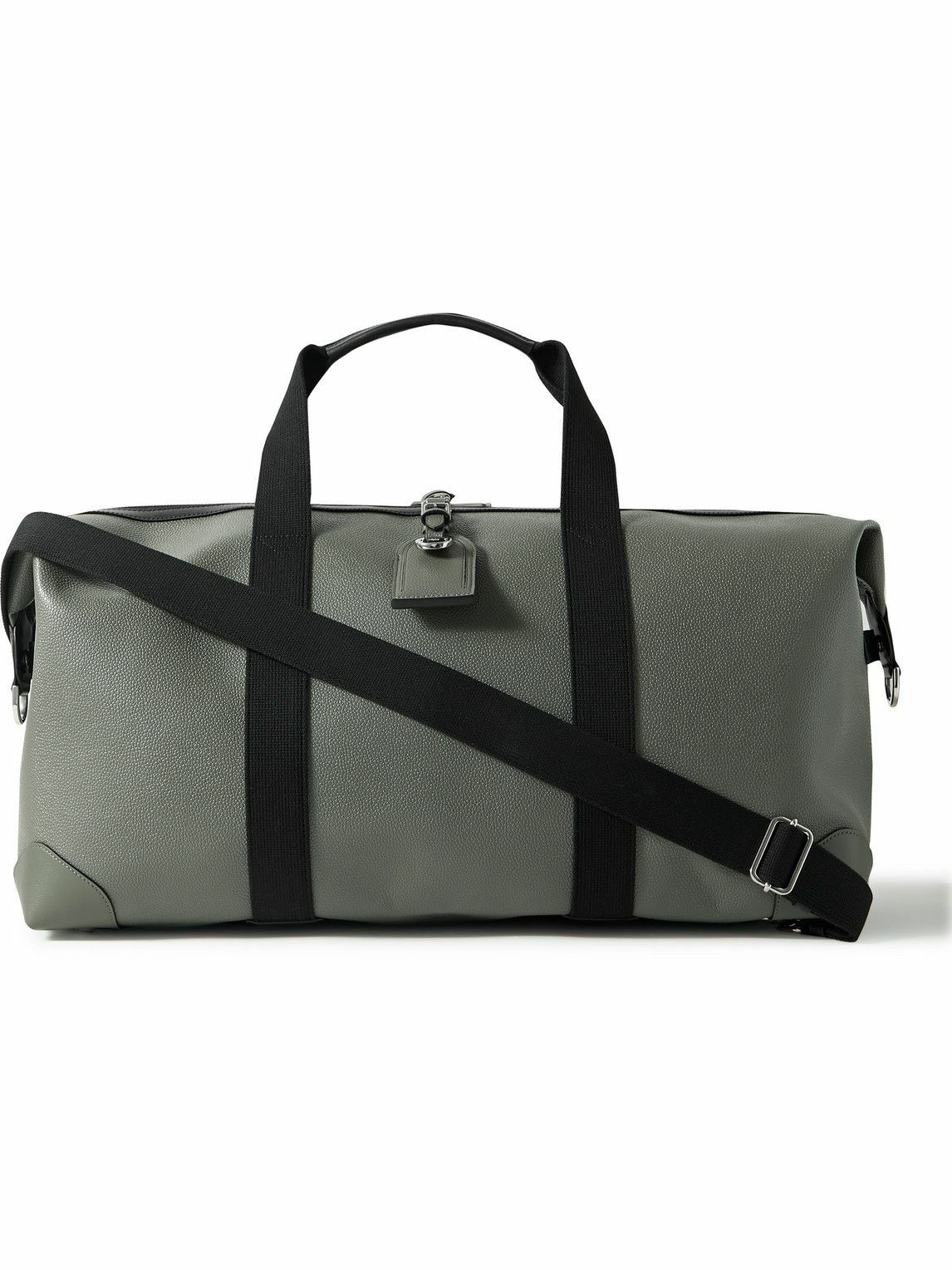 Mulberry - Medium Clipper Eco Scotchgrain, Canvas and Leather Weekend ...