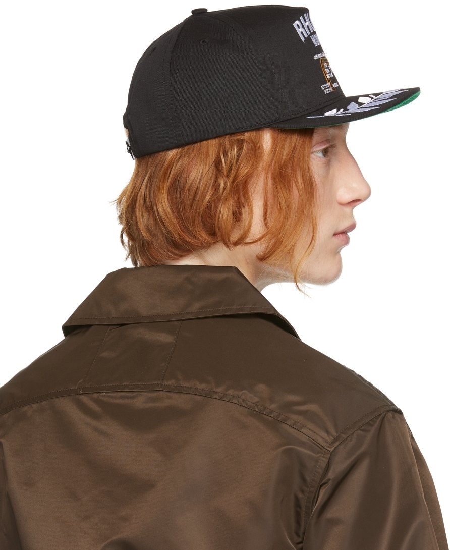 Rhude Black Monaco Souvenir Hat Rhude