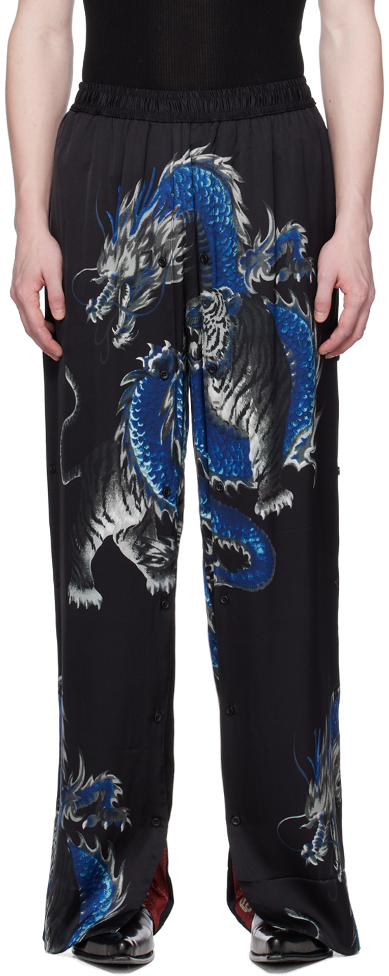 Y/Project Black Layered Lounge Pants Y/Project