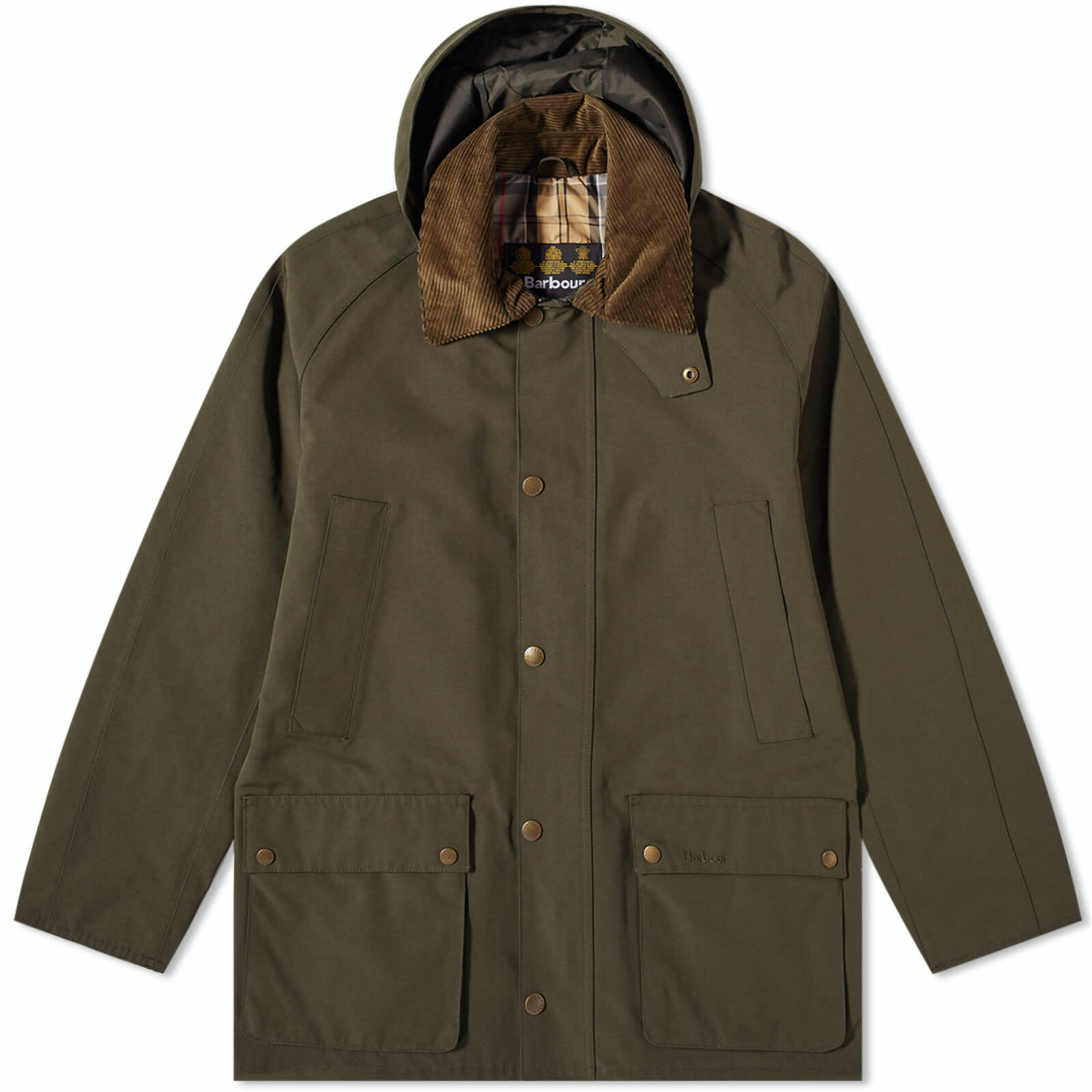 Barbour Men's Waterproof Ashby Jacket in Sage/Dress Barbour