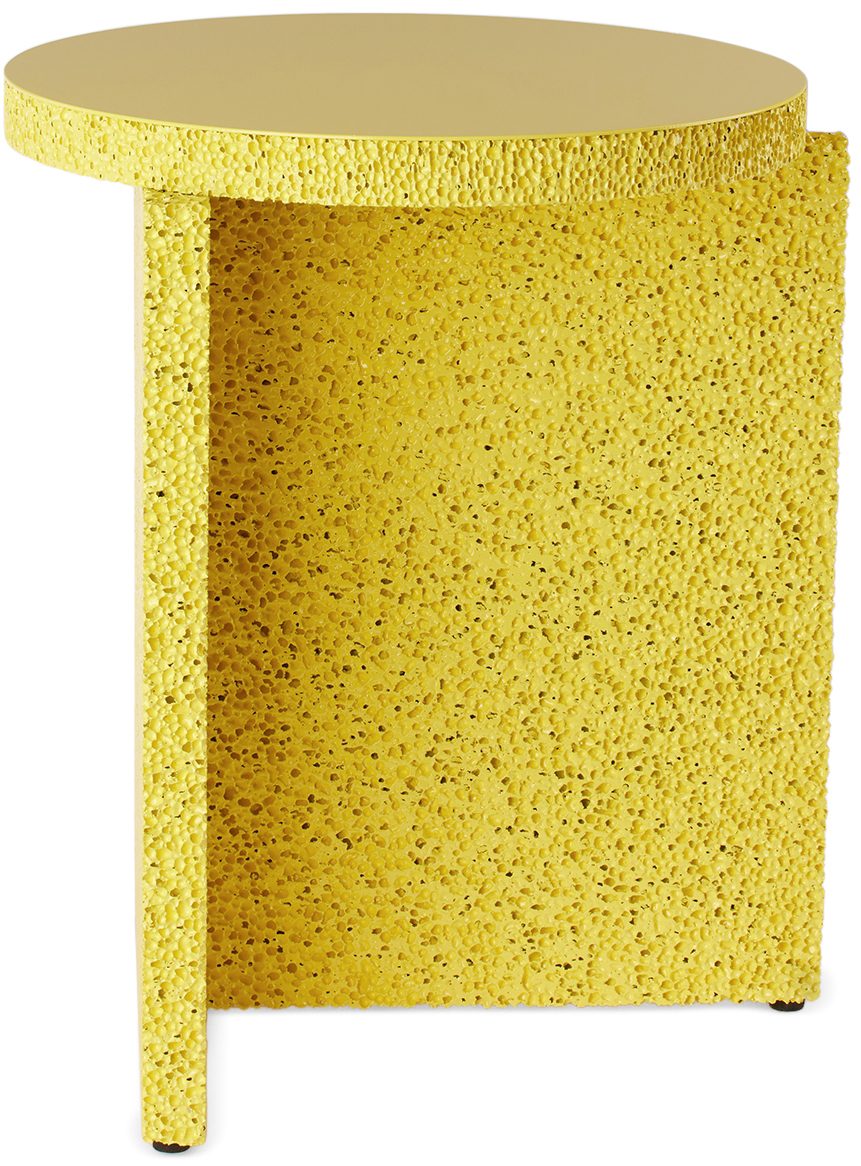 Calen Knauf Yellow Sponge Table