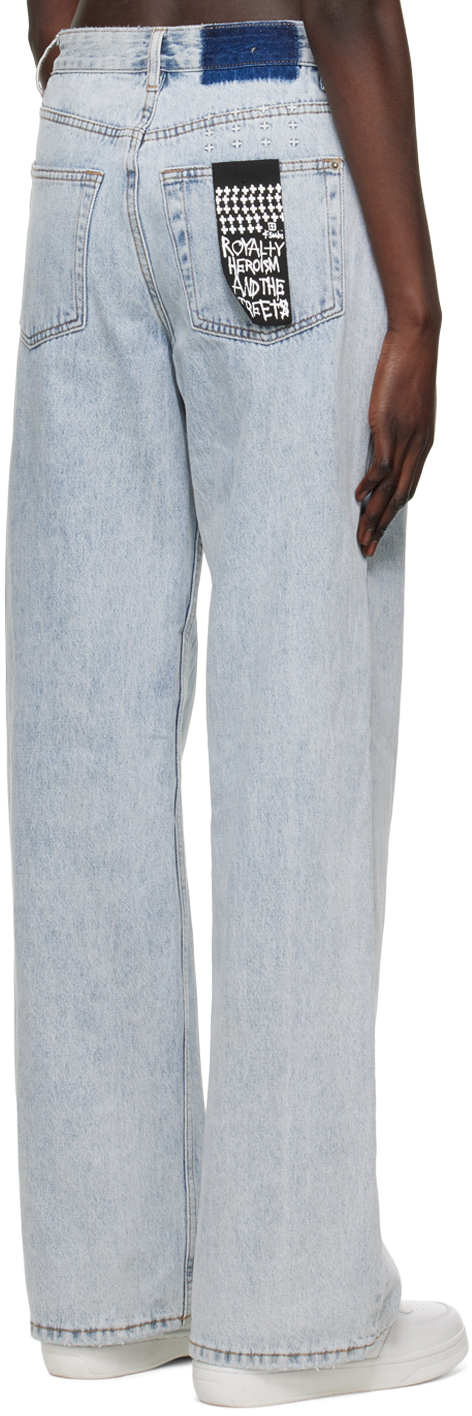 Ksubi Blue Low Rider Jeans Ksubi
