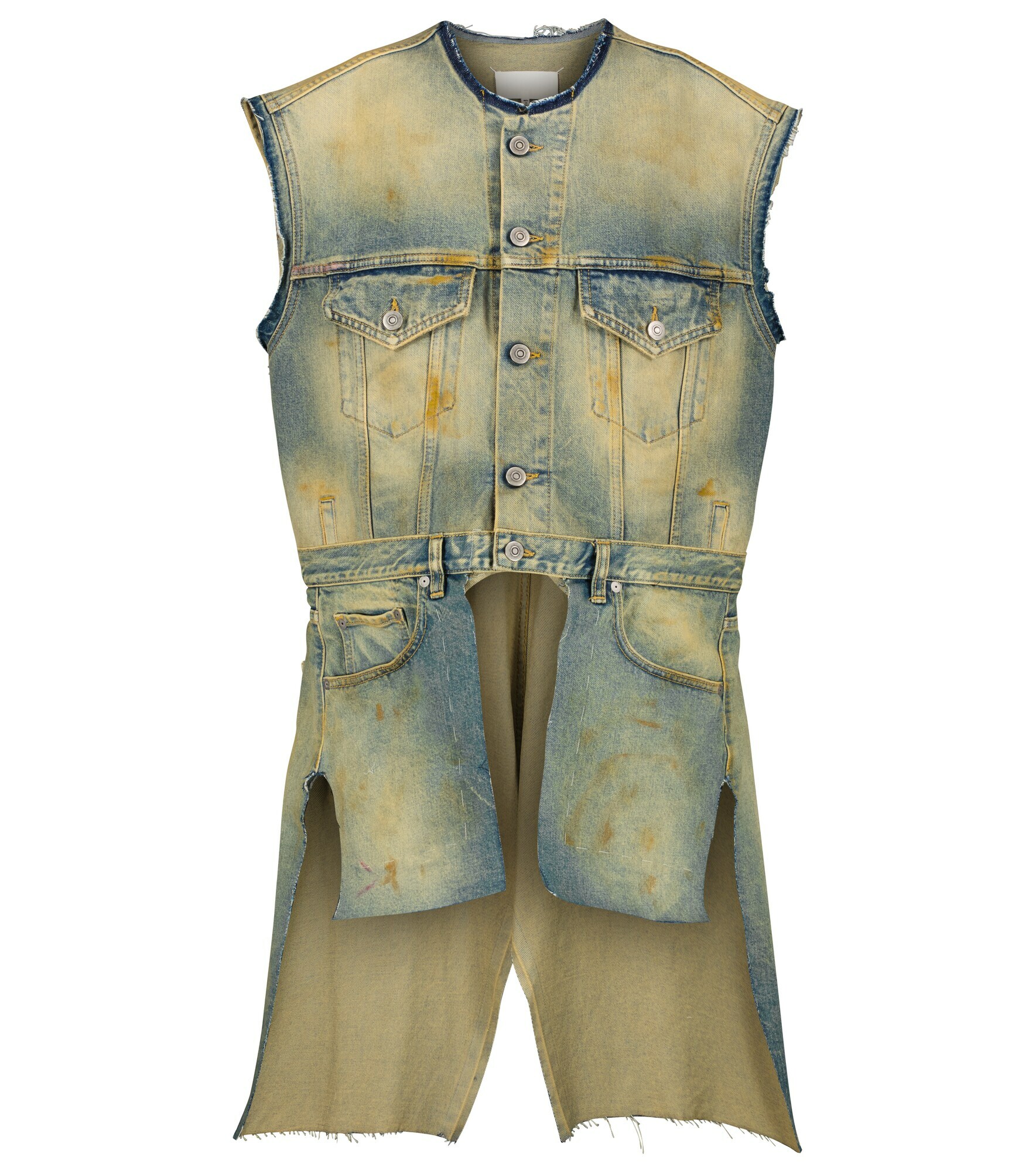 Maison Margiela - Deconstructed denim vest Maison Margiela