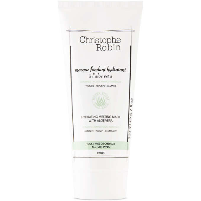 Christophe Robin Aloe Vera Hydrating Melting Hair Mask, 200 mL ...