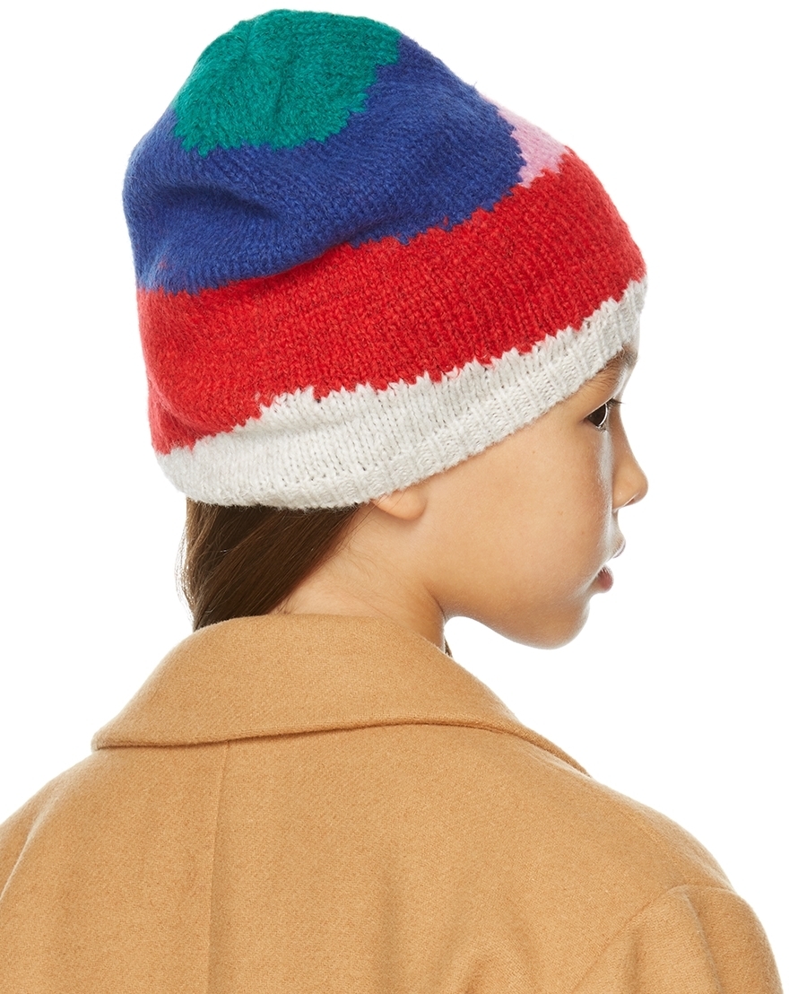 Bobo Choses Kids Multicolor Color Block Beanie Bobo Choses