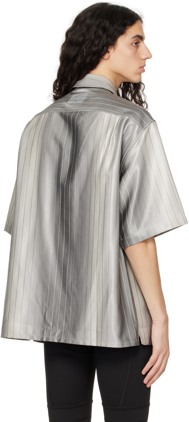 VTMNTS Gray Zip-Up Shirt VTMNTS