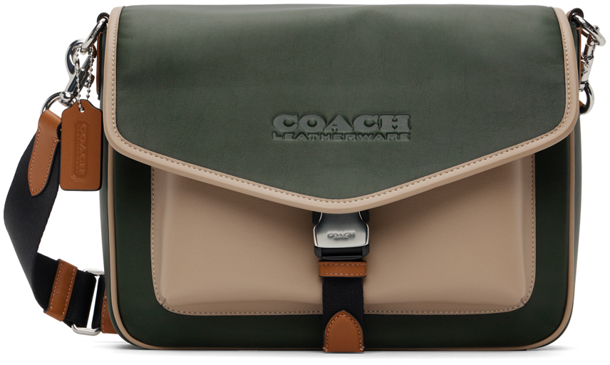 Coach 1941 Green & Taupe Charter Bag Coach 1941