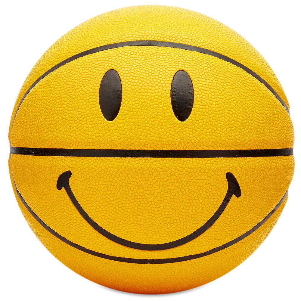 MARKET Men's Smiley Basketball in Yellow MARKET