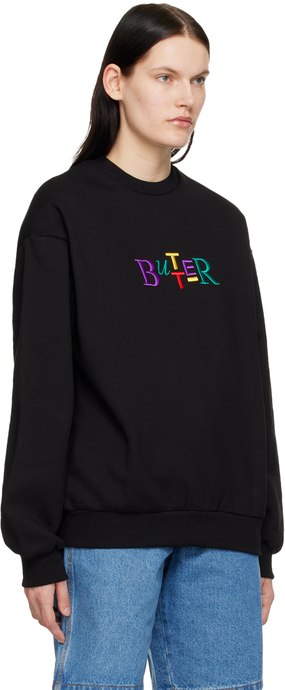 Butter Goods Black Scope Sweatshirt Butter Goods