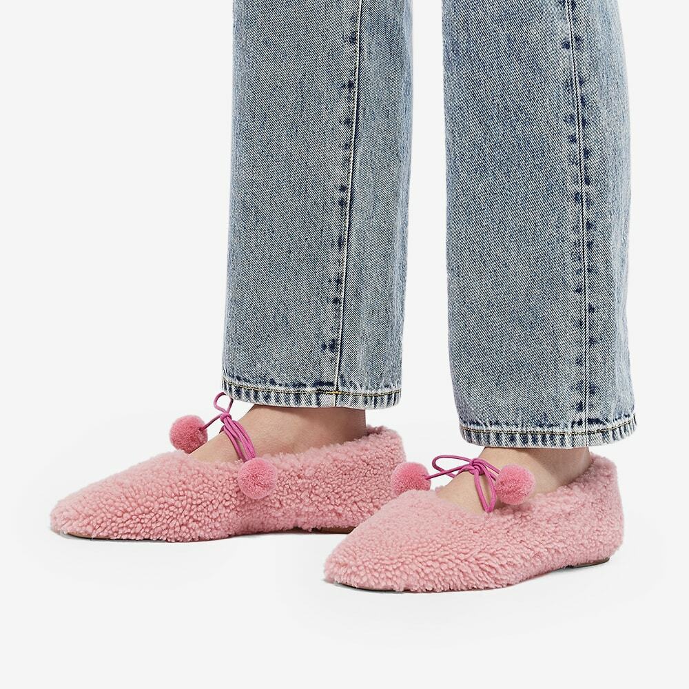 Sleeper Women's Lulu Shearling Slipper in Pink Sleeper
