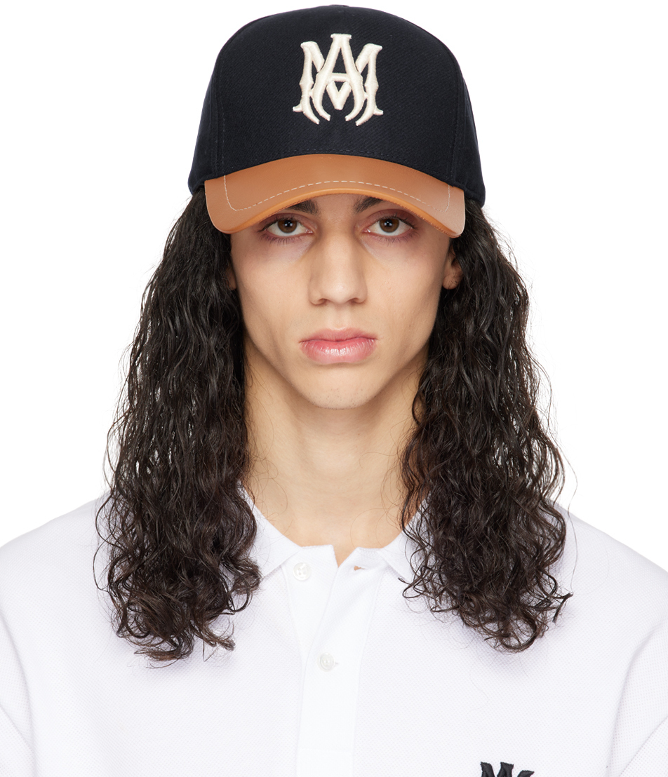 AMIRI Navy 'MA' Cap Amiri