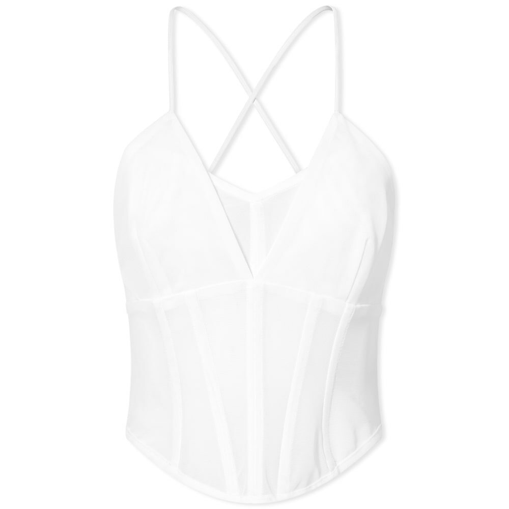 Viktoria & Woods Women's Sigma Bustier Cami Top in White Viktoria & Woods