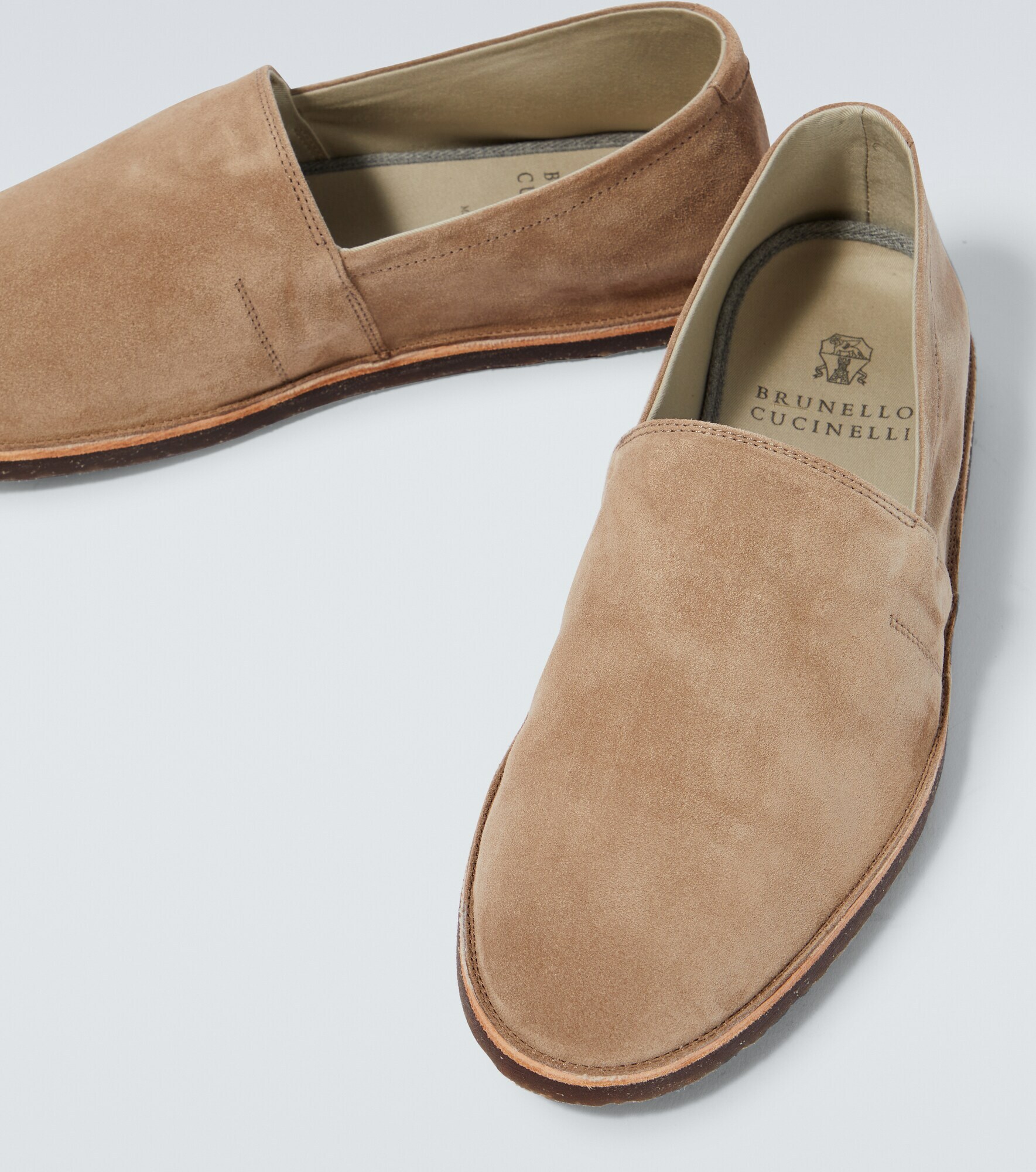 Brunello Cucinelli - Suede espadrilles Brunello Cucinelli