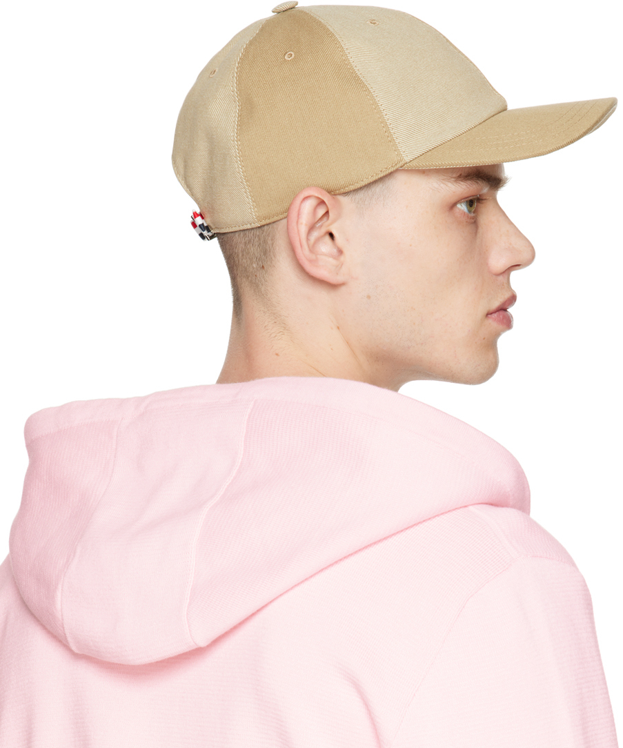 Thom Browne Beige Fun Mix Cap Thom Browne