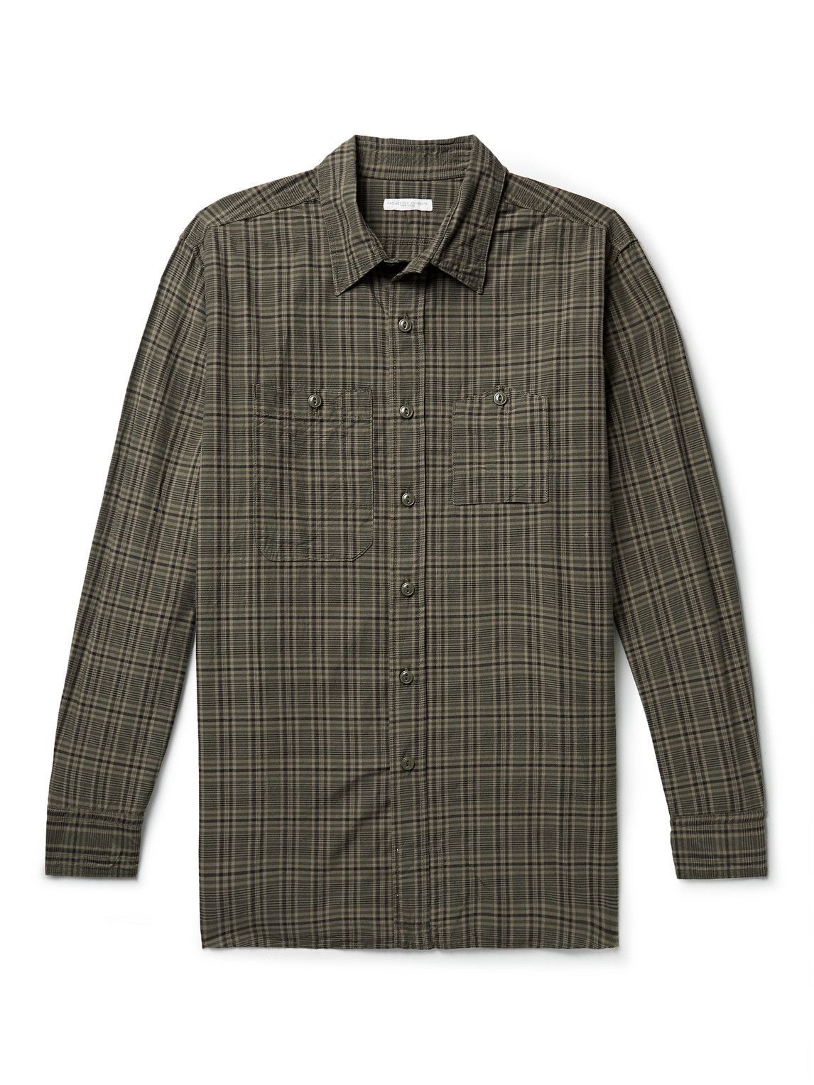 Engineered Garments - Checked Cotton Shirt - Green Engineered Garments