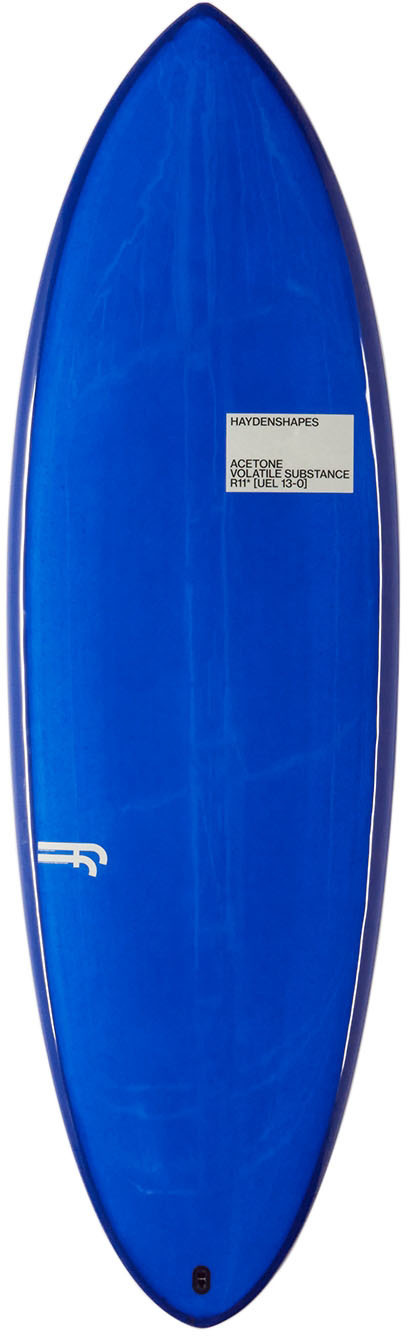 Haydenshapes SSENSE Exclusive Blue Hypto Krypto FutureFlex Surfboard ...