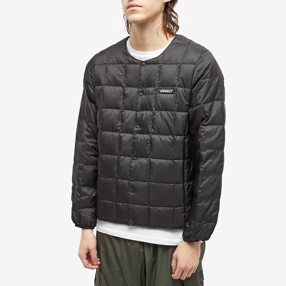 Gramicci x Taion Down Liner Jacket in Black Gramicci