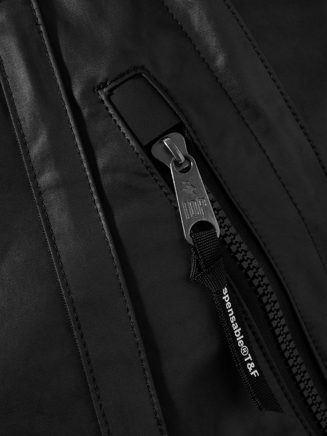 Indispensable - Suede-Trimmed Shell Tote Bag Indispensable