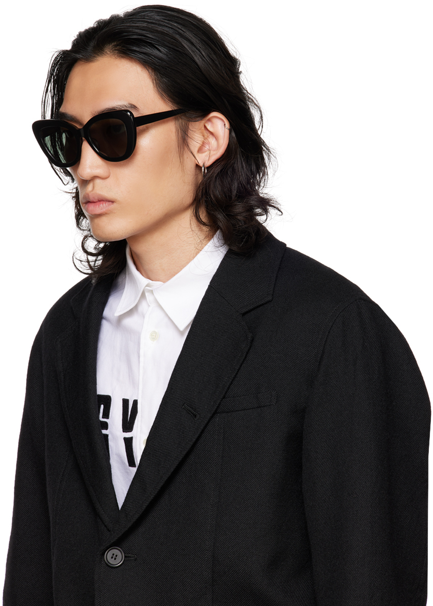 Undercover Black Cat-Eye Sunglasses Undercover