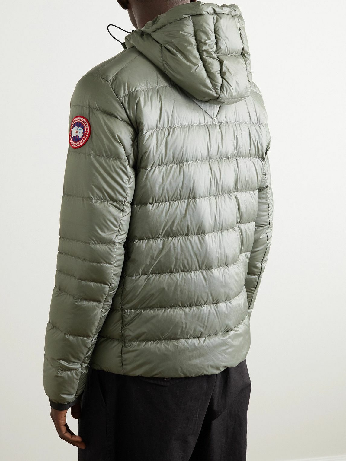 Canada Goose - Crofton Recycled Nylon-Ripstop Hooded Down Jacket ...