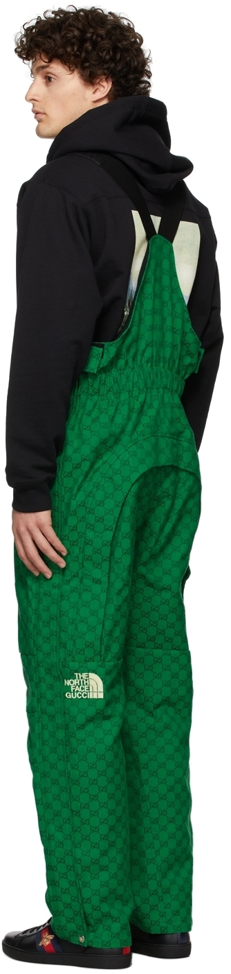 Gucci Green The North Face Edition Canvas Overalls Gucci