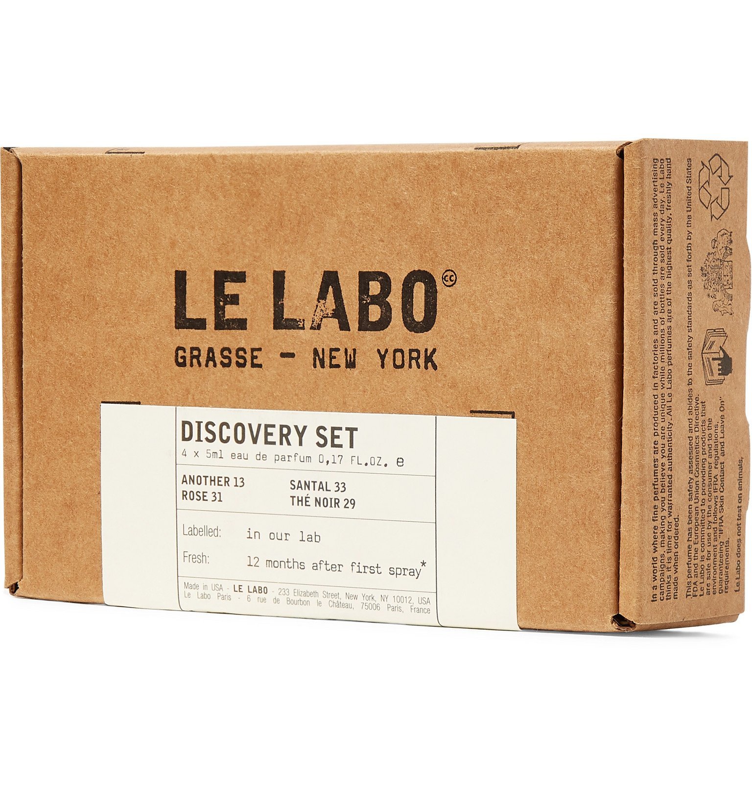 Le Labo - Eau de Parfum Discovery Set, 4 x 5ml - Colorless Le Labo