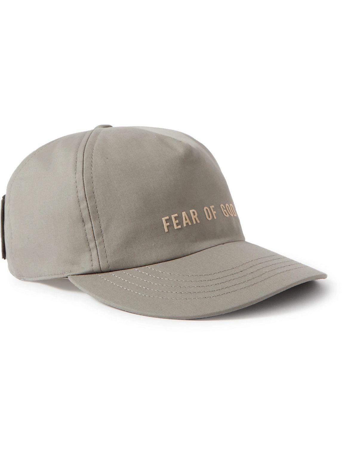 Fear of God - Eternal Logo-Flocked Cotton Baseball Cap Fear Of God