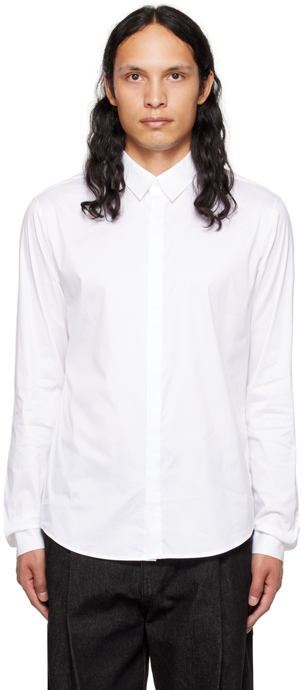Wooyoungmi White Buttoned Shirt Wooyoungmi