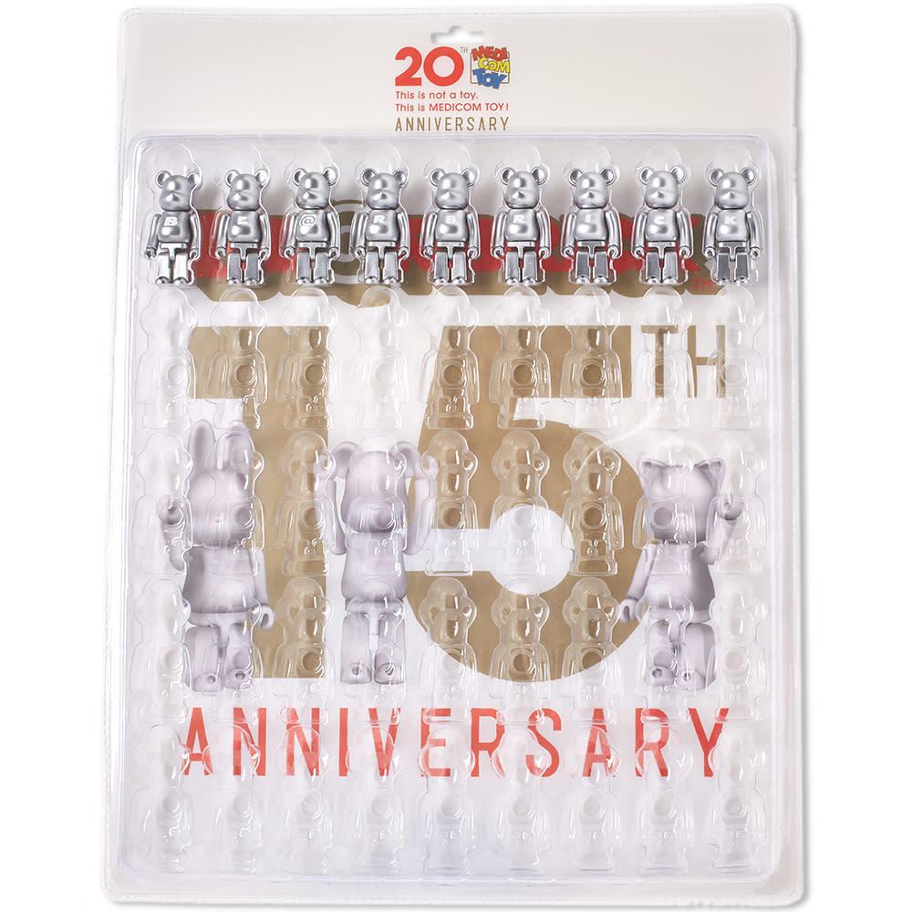 Medicom Anniversary Be@rbrick Display Blister Board Medicom