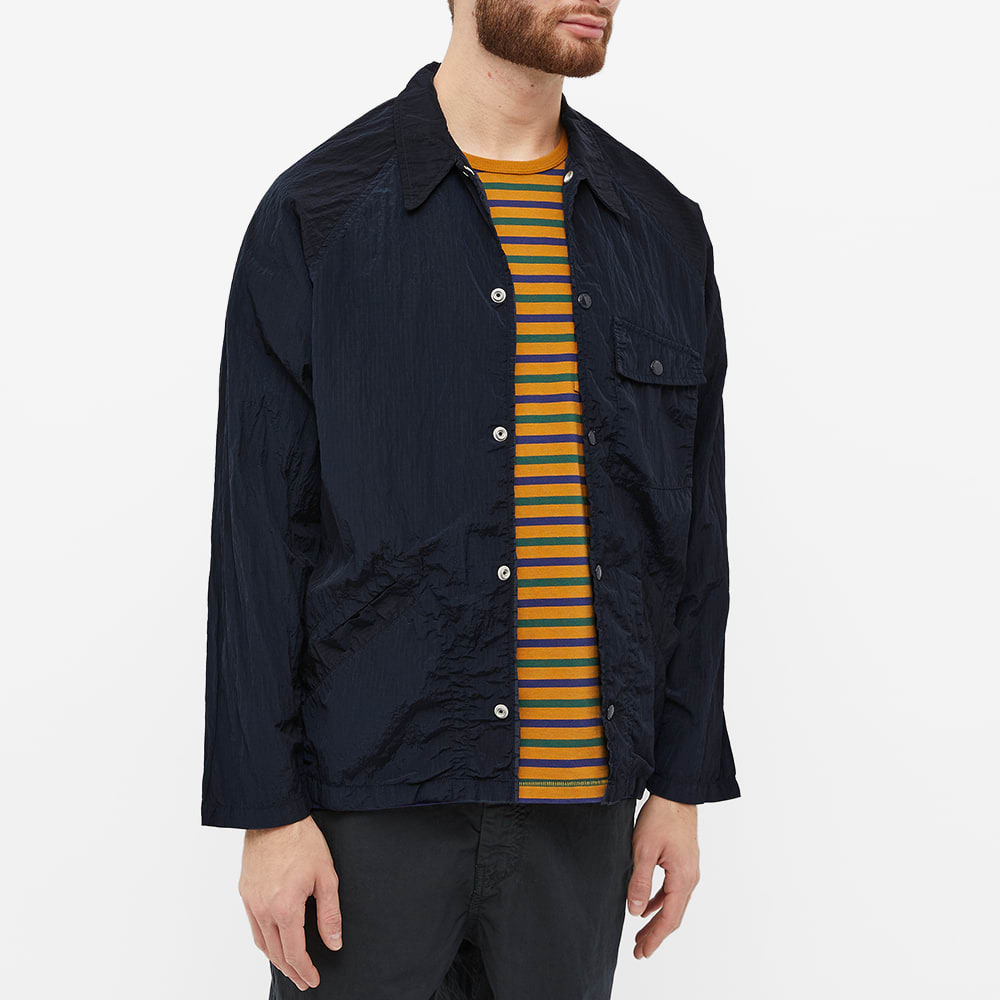 Adsum Men's Stadium Nylon Jacket in Dark Navy Adsum