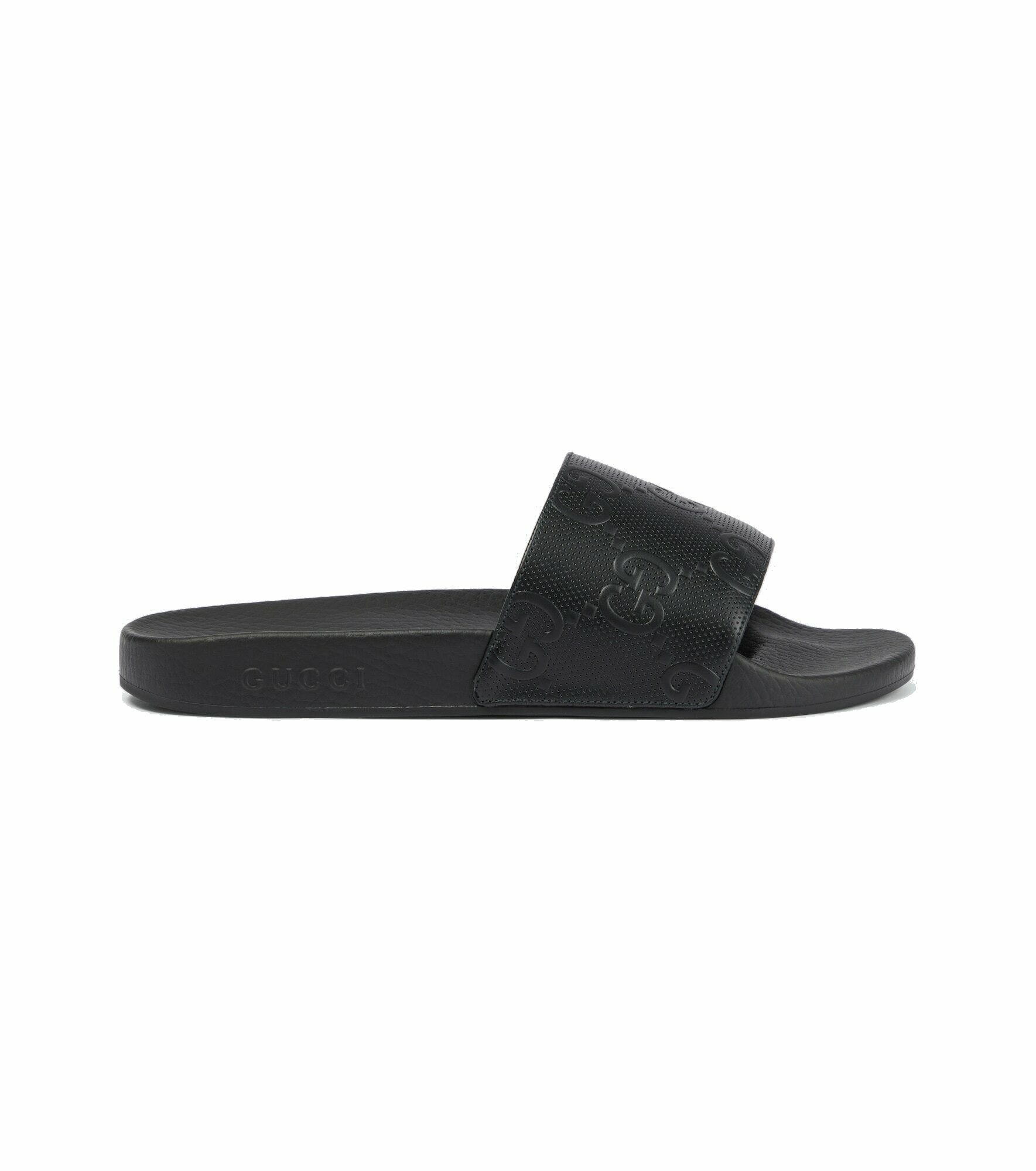 Gucci - GG rubber slides Gucci