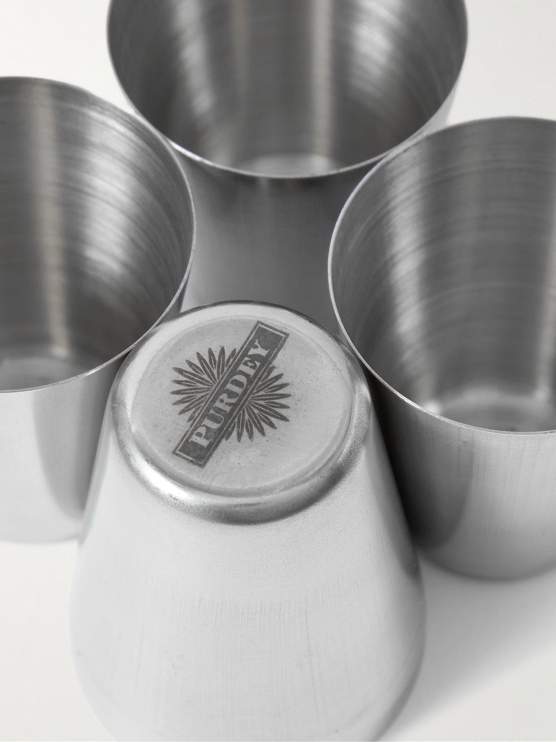 Purdey - Leather and Glass Flask Set Purdey