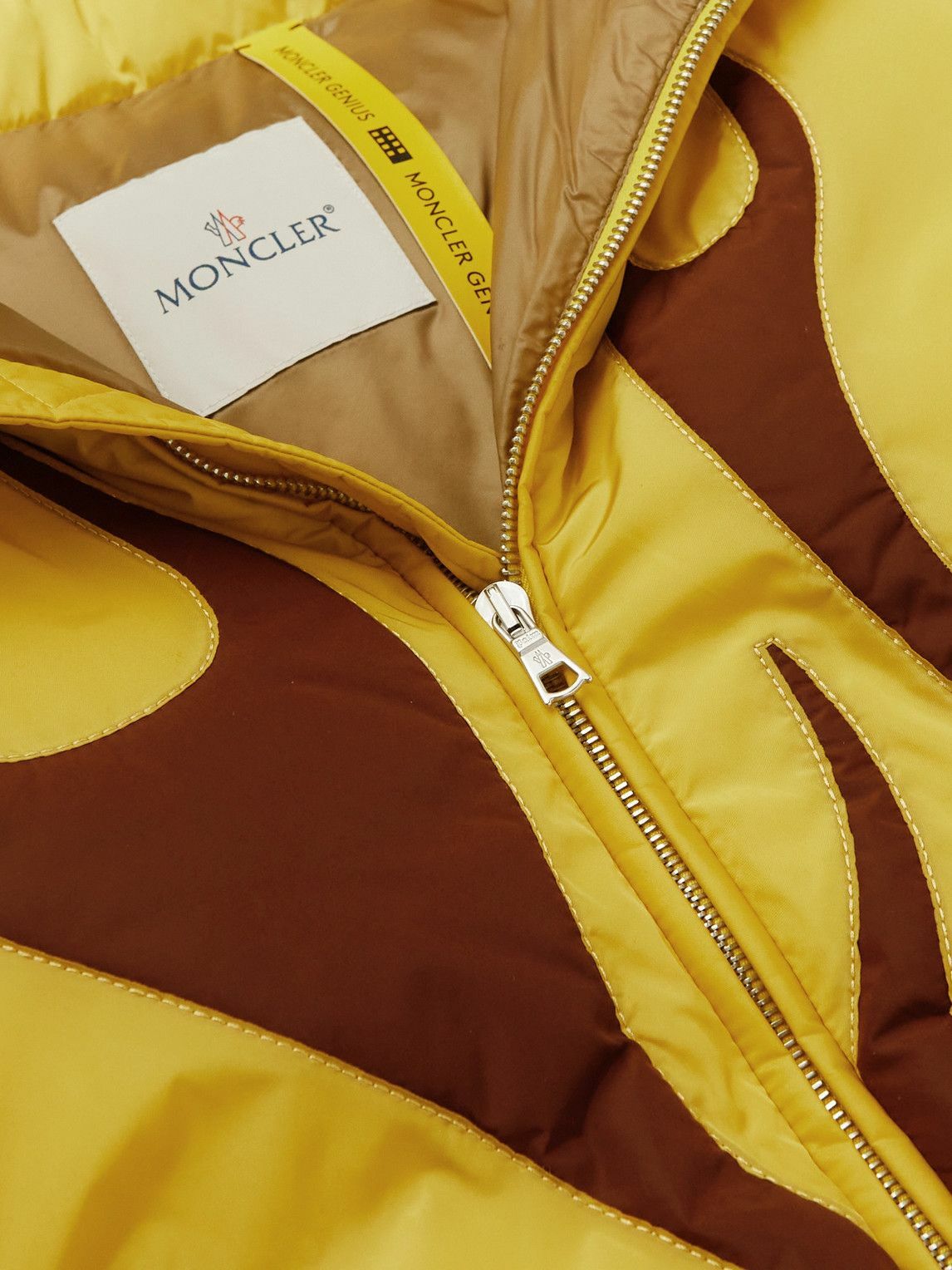 Moncler Genius - 8 Palm Angels Clancy Two-Tone Shell Down Jacket ...